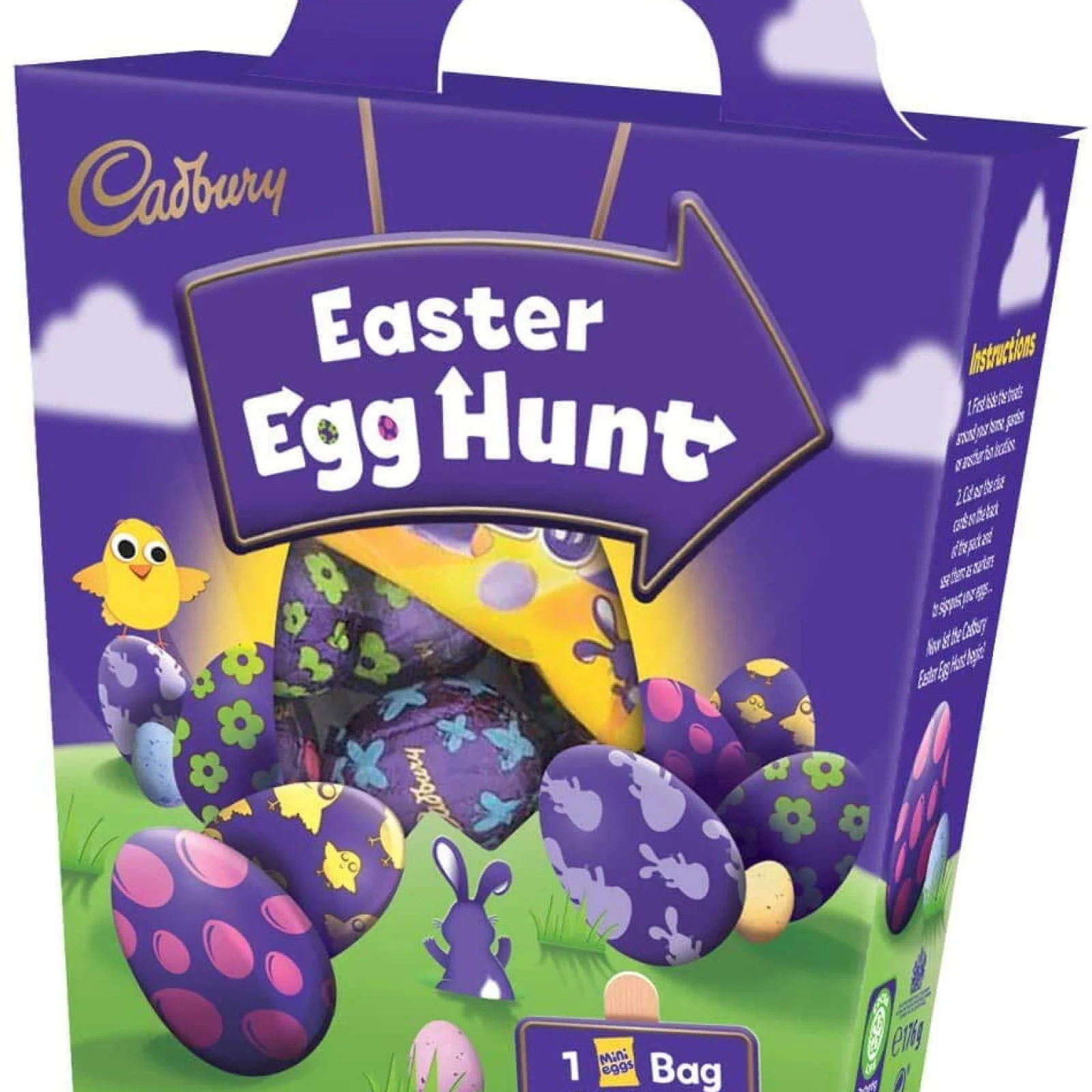 Cadbury Dairy Milk Easter Egg Hunt 317g - Plumule